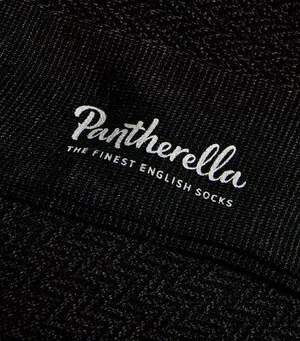 Pantherella Herringbone Cotton Blend Dress Socks