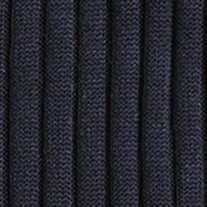 Pantherella Ribbed Dress Socks - Navy