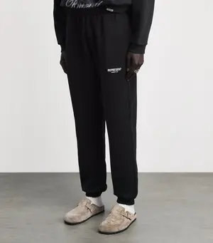 REPRESENT Cotton Owners Club Sweatpants - Black