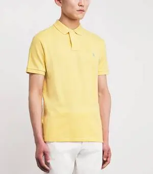Polo Ralph Lauren Cotton Mesh Polo Shirt - Yellow