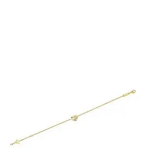 Chopard Happy Diamonds Heart Bracelet In Yellow With Diamond - Gold