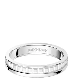 Boucheron Double Edition Wedding Band - White