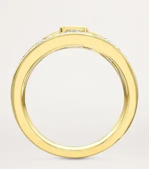 BOODLES Yellow And Diamond Ring