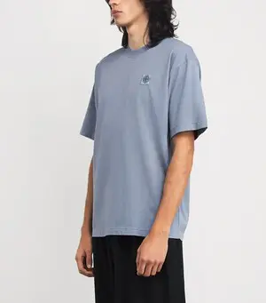Stone Island Cotton Logo T-shirt - Blue