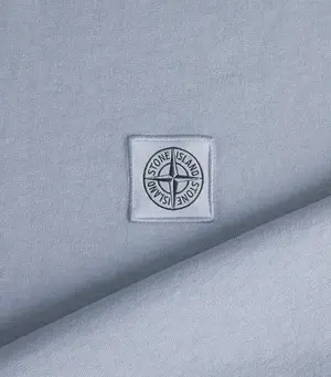 Stone Island Cotton Logo T-shirt - Blue
