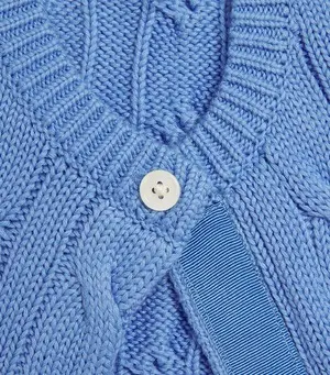 Polo Ralph Lauren Cotton Cable-knit Cardigan - Blue