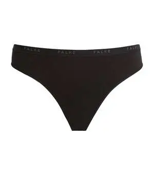 Falke Daily Comfort Tanga - Black