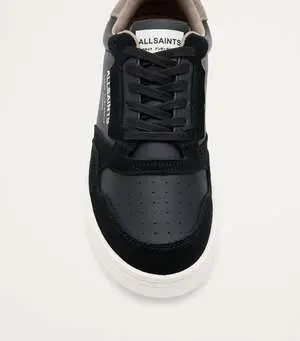 ALLSAINTS Regan Leather Sneakers - Black