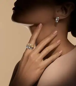 BOODLES Platinum And Diamond Ring