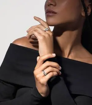 Messika White Gold And Diamond Move Classique Ring