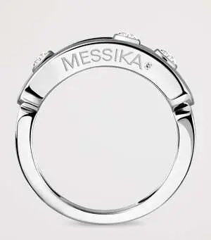 Messika White Gold And Diamond Move Classique Ring