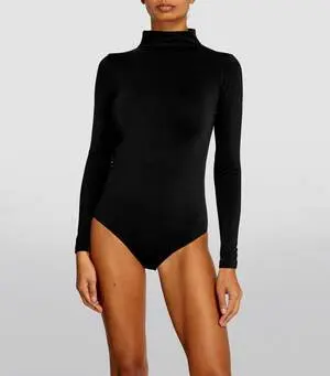 Falke Rollneck Bodysuit - Black