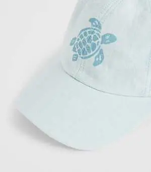 Vilebrequin Embroidered Turtle Baseball Cap - Blue