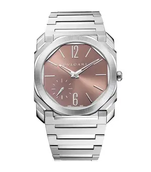 BVLGARI Octo Finissimo Automatic Stainless Steel Watch - Silver