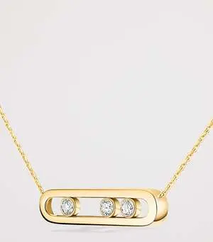 Messika Move Classique Yellow Diamond Necklace