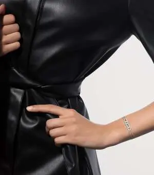 Messika Move Classique Pavé Diamond Bracelet In White Gold