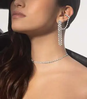 Messika D-vibes White Gold And Diamond Necklace