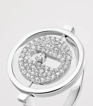 Messika Lucky Move White Gold And Diamond Ring