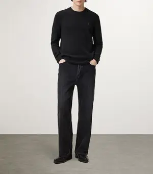 ALLSAINTS Statten Crew Neck Sweater - Black