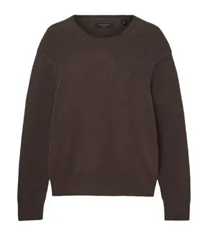 ALLSAINTS Statten Crew Neck Sweater - Brown
