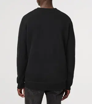 ALLSAINTS Organic Cotton Raven Sweatshirt - Black