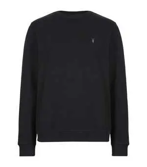 ALLSAINTS Organic Cotton Raven Sweatshirt - Black