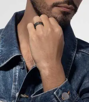 Messika Move Titanium And Diamond Ring - Grey