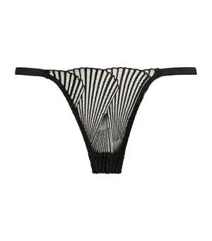COCO DE MER Athena Brazilian Briefs - Black