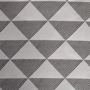 Prada Silk Triangle Print Scarf - Black