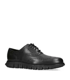 Cole Haan Zerøgrand Wingtip Oxford Shoes - Black
