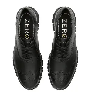 Cole Haan Zerøgrand Wingtip Oxford Shoes - Black