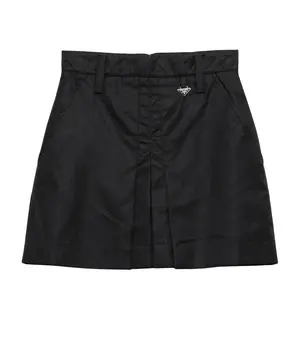 Prada Re-nylon Mini Skirt - Black