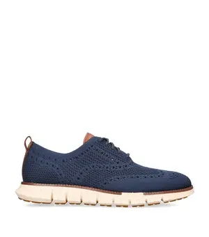 Cole Haan Zerøgrand Stitchlite Oxford Shoes - Navy