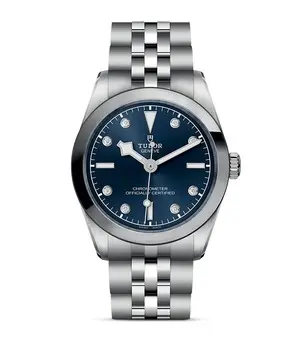 TUDOR Black Bay One Stainless Steel And Diamond Watch - Blue