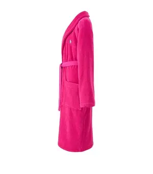 Ralph Lauren Polo Player Bath Robe - Pink