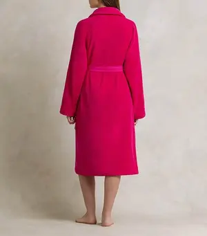 Ralph Lauren Polo Player Bath Robe - Pink