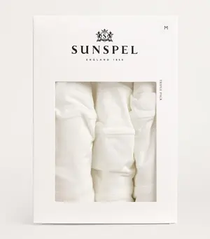 Sunspel Stretch-cotton Trunks - White