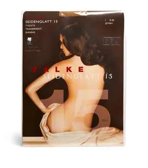 Falke Seidenglatt 15 Tights - Yellow