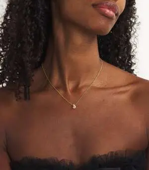 ENGELBERT Yellow Pavé Diamond Legacy Knot Necklace