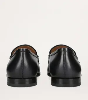 FERRAGAMO Leather Florio Loafers