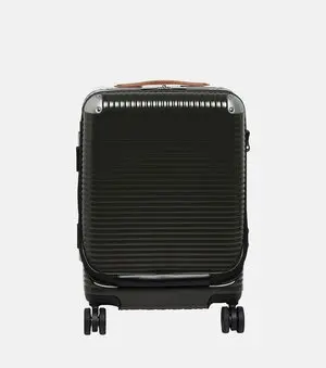 FPM MILANO Bank Light Spinner 53 Front Pocket Cabin Suitcase - Green