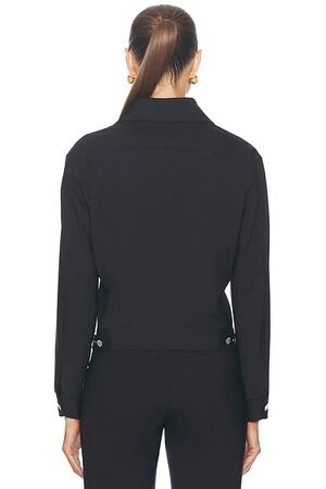 Moschino Cropped Denim Jacket