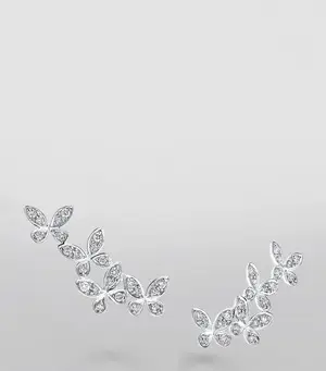 Graff Small Diamond Butterfly Earrings