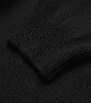 Harrods Cashmere Hoodie - Black