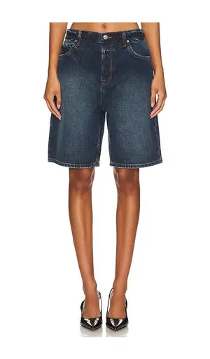 GRLFRND Rene Low Rise Baggy Denim Shorts