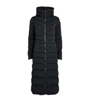 Canada Goose Down-filled Clair Long Coat - Black
