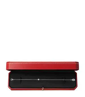 Cartier White Gold And Diamond Bracelet - Silver
