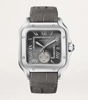 Cartier Santos De Dual Time Watch