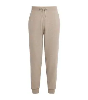 Harrods Cashmere Sweatpants - Beige
