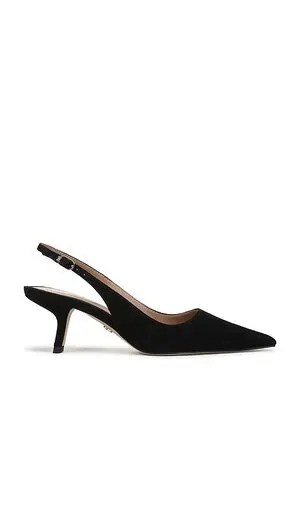 Sam Edelman Bianka Suede Slingbacks - Black
